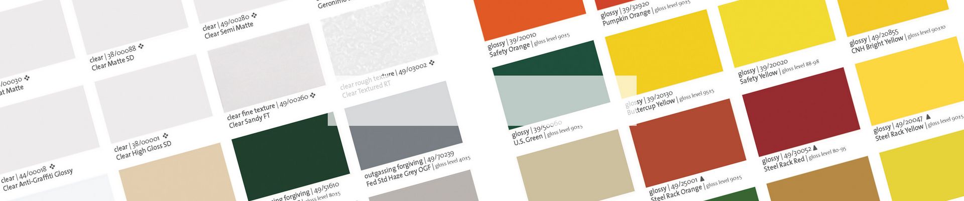 Tiger Drylac Color Charts